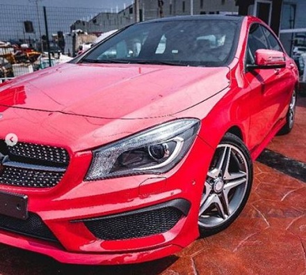 Davido Gifts His PA A Brand New Benz (Photo+Video)