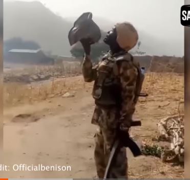 Nigerian Soldier Caught On Camera Taunting Boko Haram To 'Come Out And ...