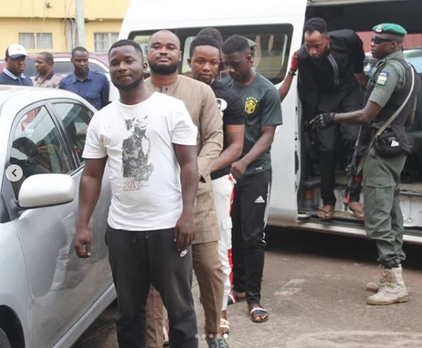 Again, EFCC Arrests Eight Suspected Internet Fraudsters In Lagos (Photos)