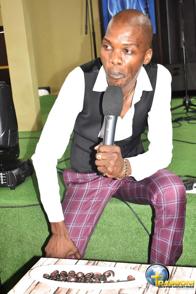 Pastor Feeds His Church Members Millipede And Wine (Photos)