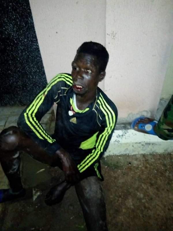 Thief Caught, Tied Up & Beaten Mercilessly At Federal University In ...