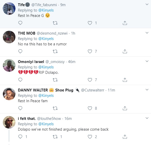 So Sad! Twitter User Dies Days After Tweeting About Death (Photo)