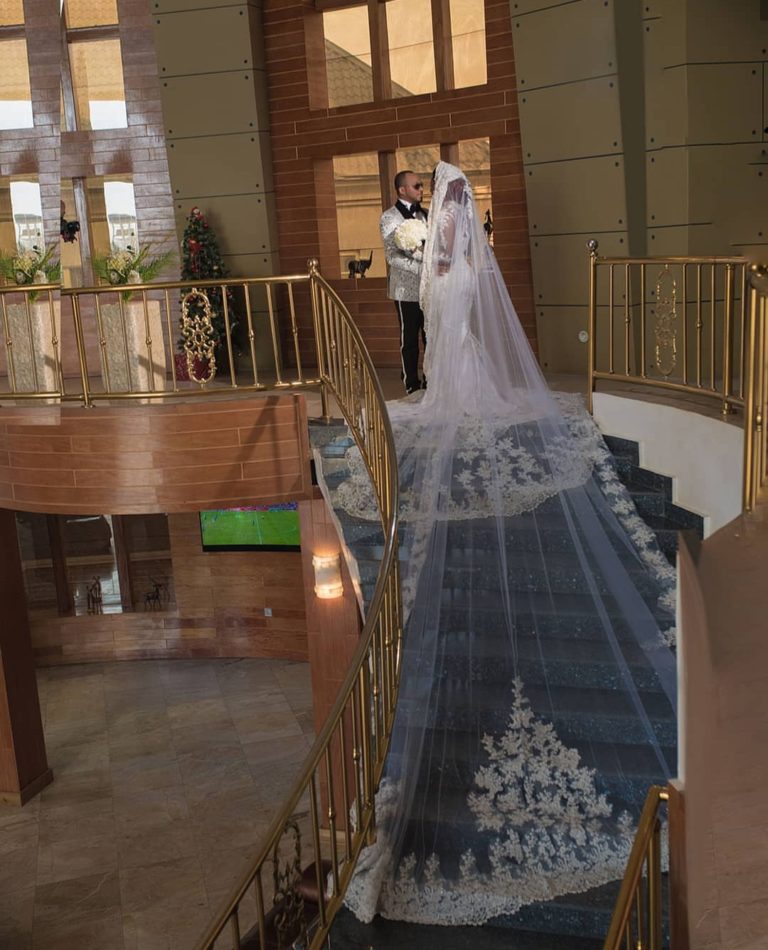See Actress Chizzy Alichi's Beautiful White Wedding Photos