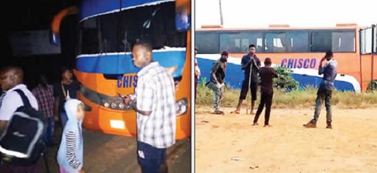 Travellers Tackle Chisco Transport Over Faulty Bus
