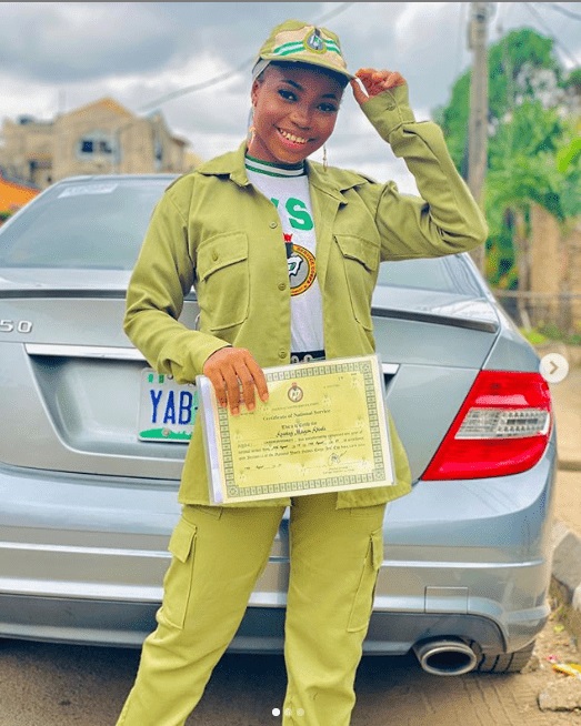 Lovely! Instagram Comedienne, Taaooma Completes 1-year NYSC Programme ...