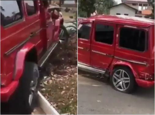 Man Lands In Serious Trouble After Crashing The G-Wagon Car He Rented ...
