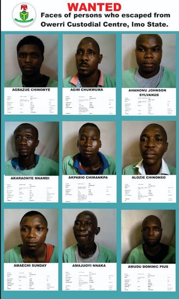 Nigeria Correctional Center Releases Names And Photos Of Some Inmates ...