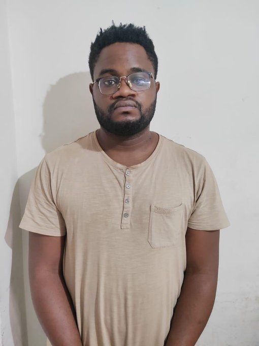 Young Nigerian Man Arrested In India for Duping Victims Over N28m (Photo)