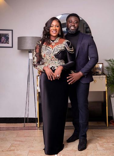 Mercy Johnson Okojie And Husband, Prince Okojie, Celebrate 10th Wedding ...