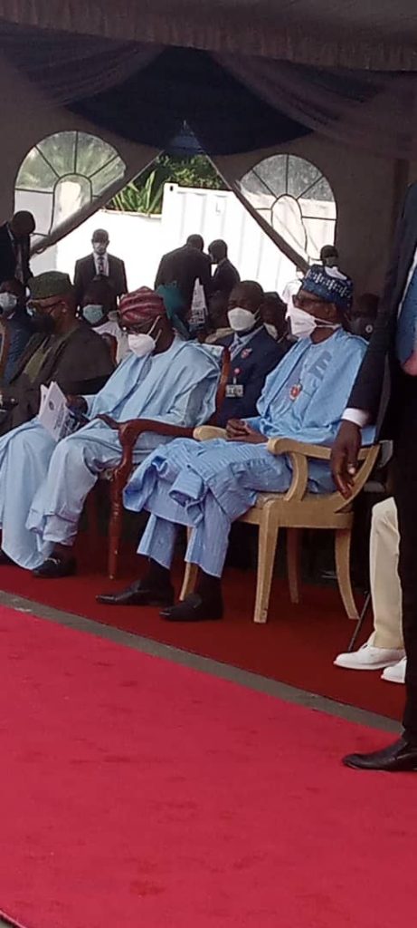 Buhari Arrives Naval Base In Lagos (Photo)