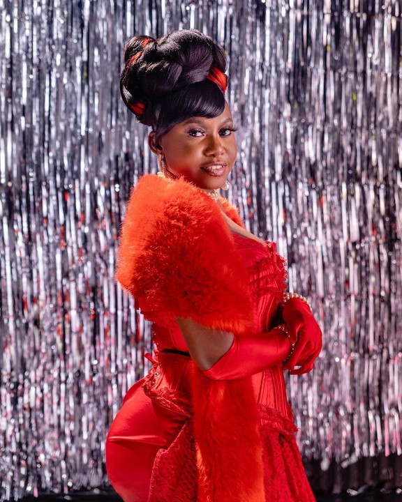 Singer, Niniola Dazzles In Red On Her 35th Birthday (Photos)