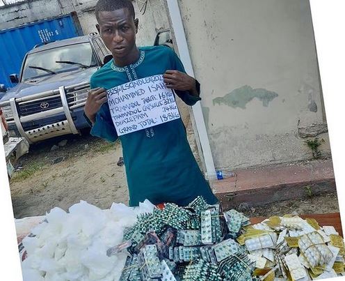 Drug Trafficking: NDLEA Intercepts 18.8kg Of Tramadol In Lagos