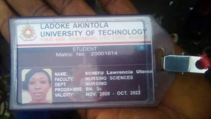 Hit-And-Run Driver Knocks Down LAUTECH Female Student In Lagos (Photos)