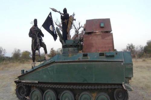 BREAKING: Terrorists Set Military Base On Fire In Borno