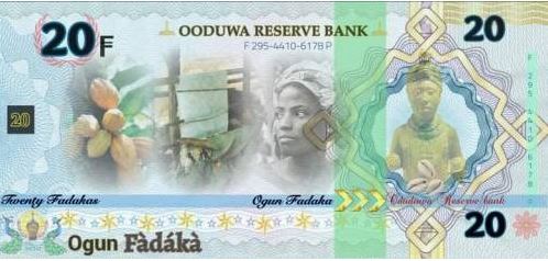 Fadaka, Proposed Currency For Yoruba Nation Will Be Stronger Than US ...
