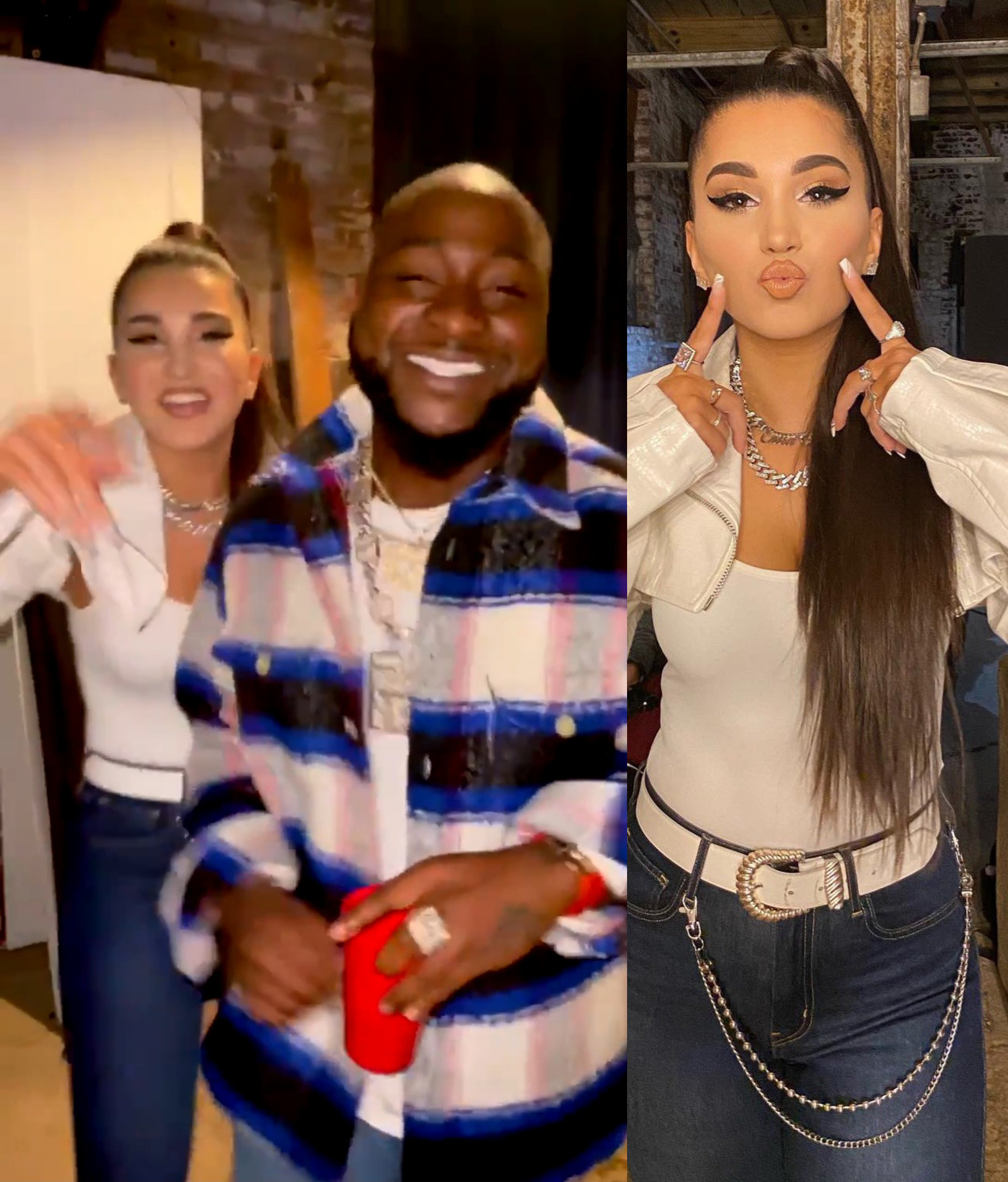 Singer Enisa Reveals Why She Can't Date Davido After Loved up Photos of ...