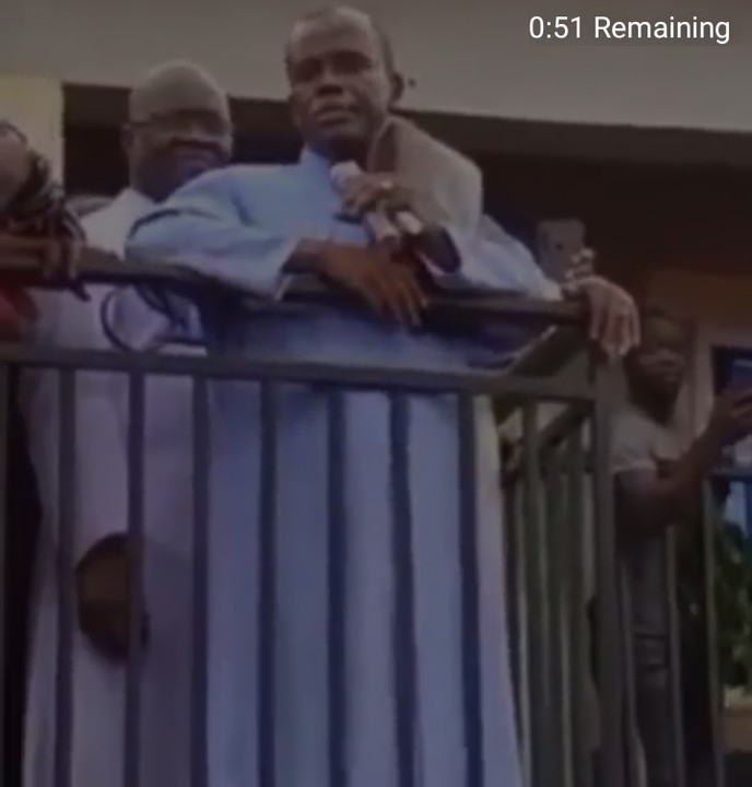 Video Of Father Mbaka Addressing And Blessing The Crowd After His ...