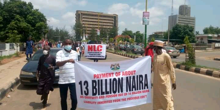 El-Rufai's Supporters Stage A Counter Protest In Kaduna (Photos)