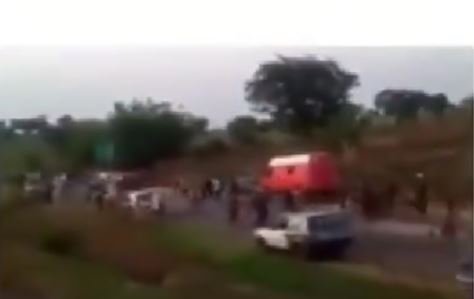 Insecurity: The Moment Travellers Were Running During A Bandit Attack ...