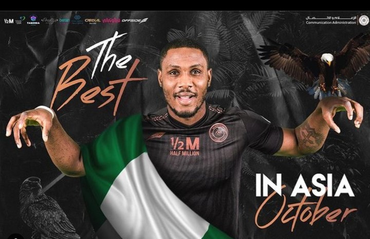 Ighalo Wins West Asia Player Of The Month Award
