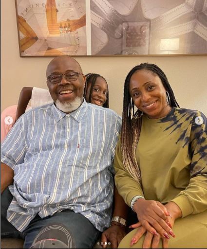 Nigerian Actress, Dakore Egbuson-Akande Celebrates Her Father As He ...