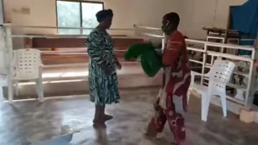 Drama As Newborn Baby Found Abandoned On Church Altar In Ondo (Video)