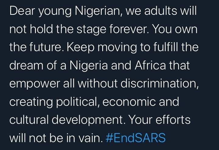 'You Own The Future' - Pastor Sam Adeyemi Tells #EndSARSMemorial Youths