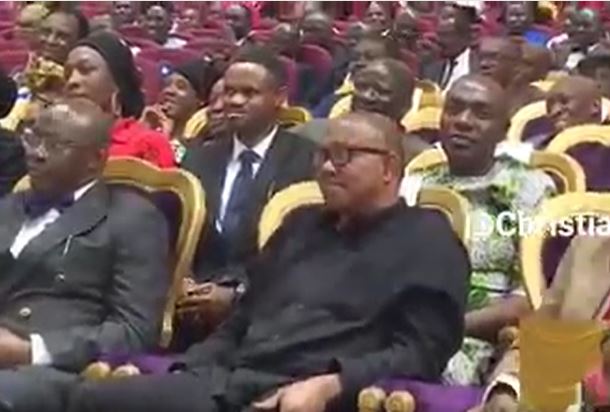 Watch How The Crowd Erupted As Peter Obi Was Introduced At RCCG ...