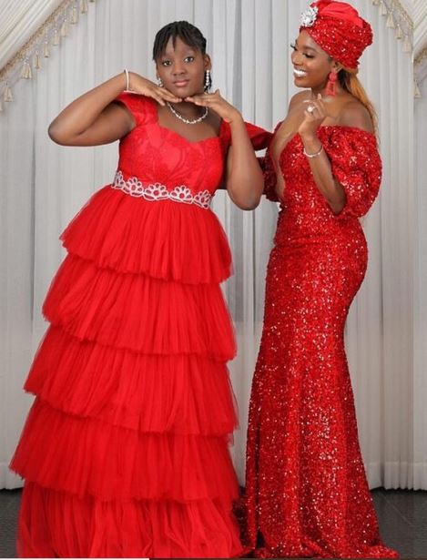 Annie Idibia Anxious As 13-year-old Daughter Drives Car For First Time ...