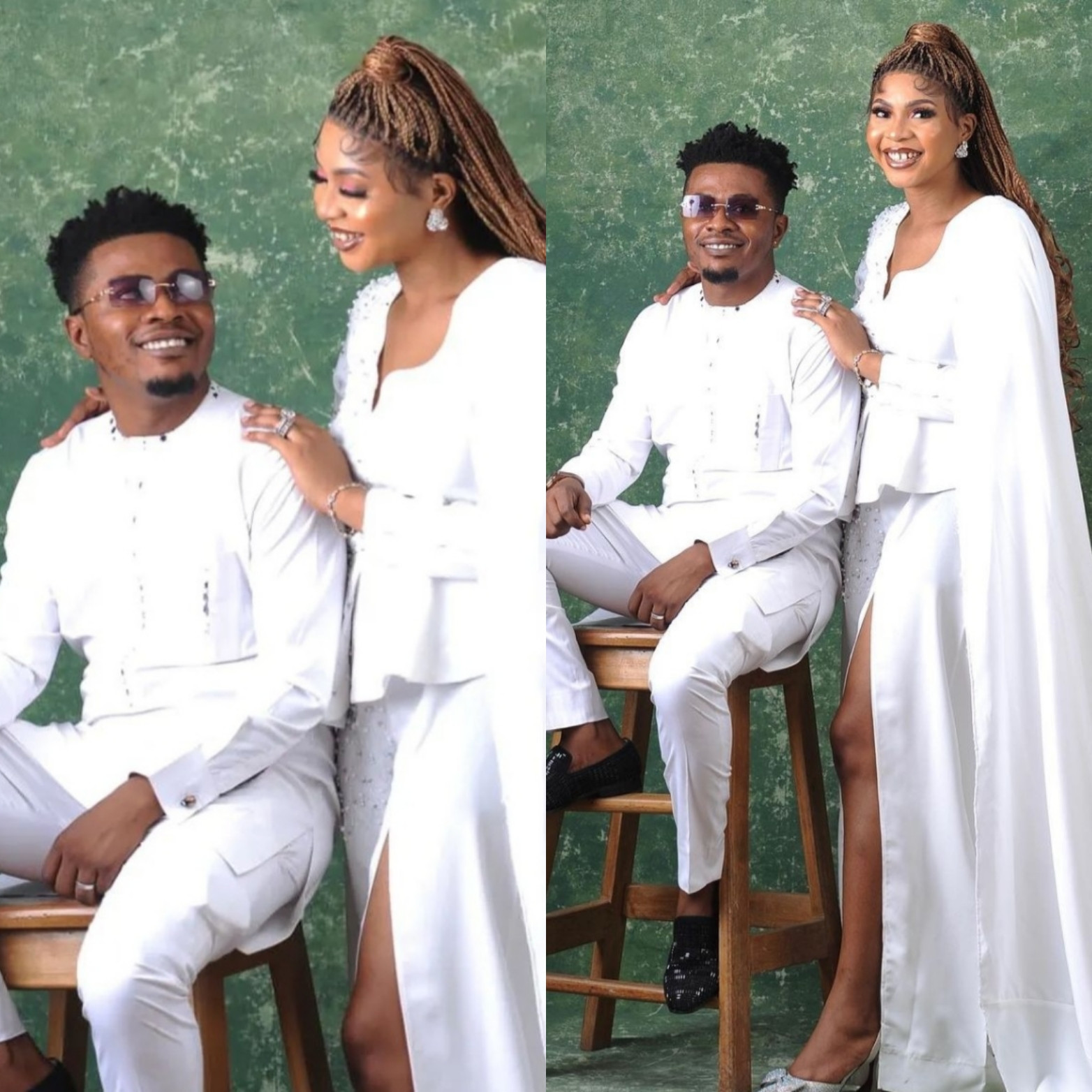 Actor Sam "Spiff" Ajibola And Wife Sandra Reassure Each Other of Their ...