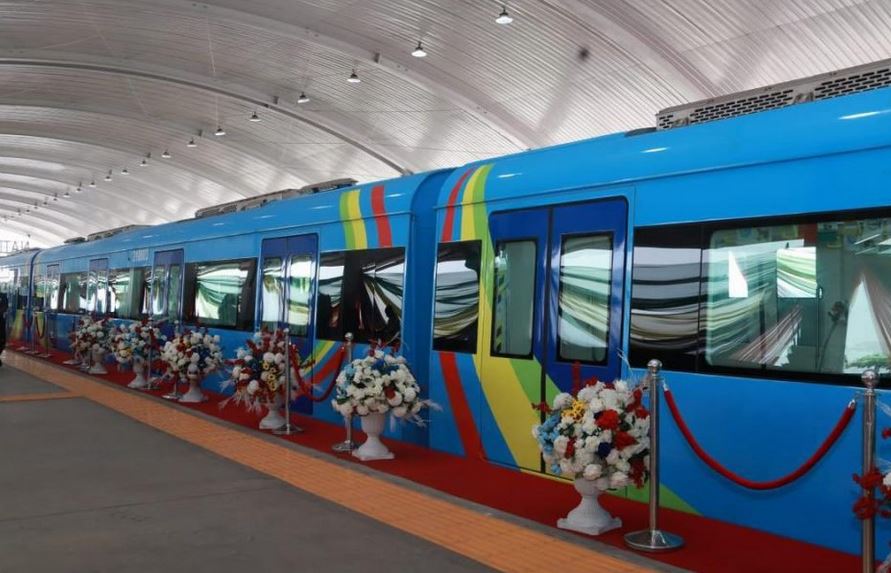 Gov Sanwo-Olu Inaugurates Blue Line Rail In Lagos (Photos)