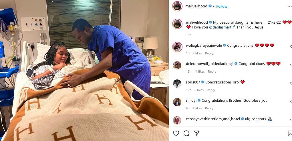 Senator Adeyemi's Daughter, Deola Smart And Malivelihood Welcome Their ...