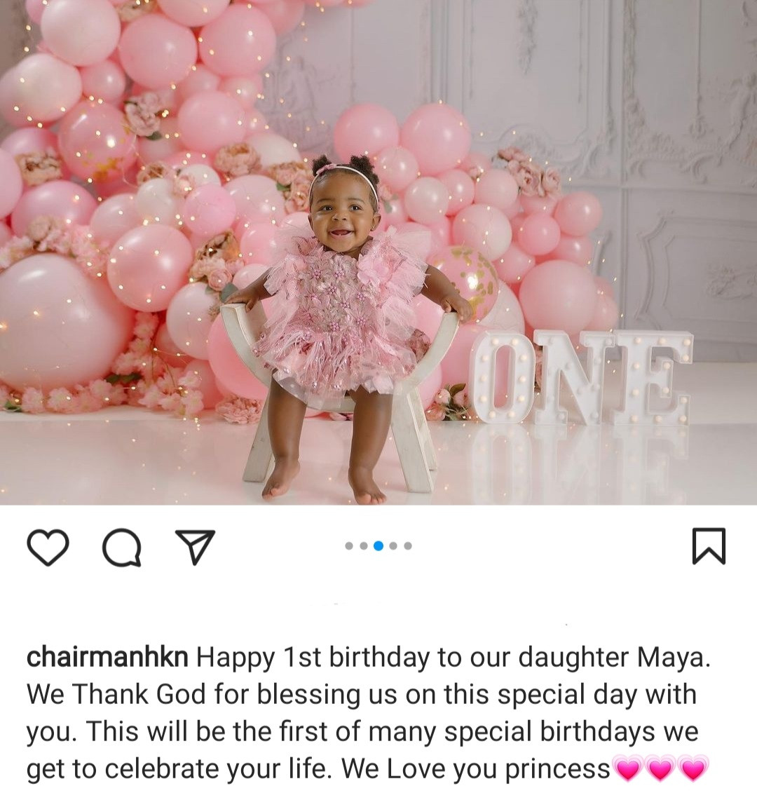 Davido's Elder Brother Adewale Adeleke Celebrates His Daughter As She ...