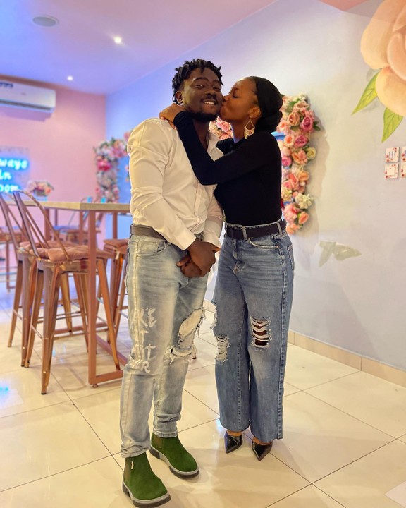 Comedienne, Taaooma And Husband, Abula Celebrate 1st Wedding ...