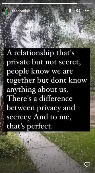 Why I Keep My Relationship Private – Rita Dominic