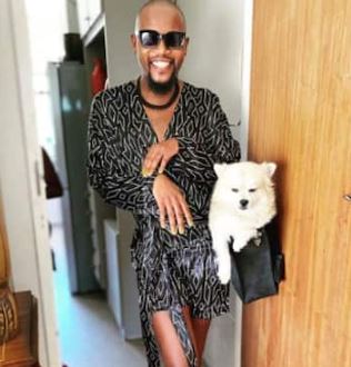 South African TV Presenter, Moshe Ndiki, Goes All Out For His Dog's ...