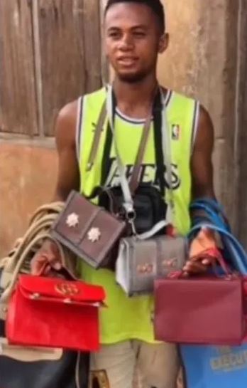 Young Nigerian Man Who Hawked Bags Celebrates Becoming Benz Owner