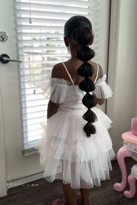 Davido Shares Adorable Photos Of His Second Daughter, Hailey Adeleke