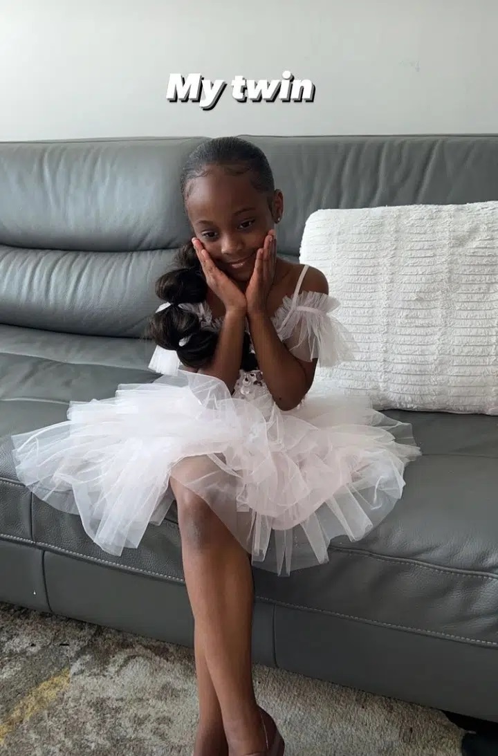 Davido Shares Adorable Photos Of His Second Daughter, Hailey Adeleke