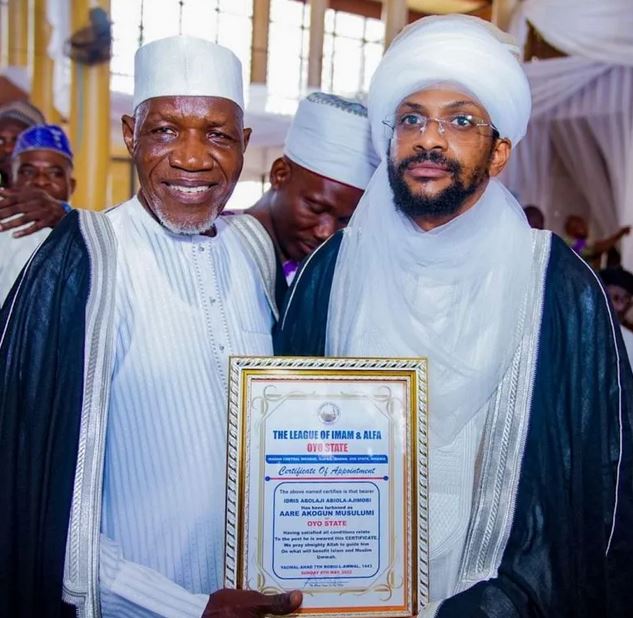 Ajimobi’s Son Installed As Aare Akogun Musulumi Of Oyo (Photos)