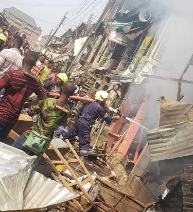 Onitsha Fire Outbreak Caused By Chemical Explosion - Fire Service