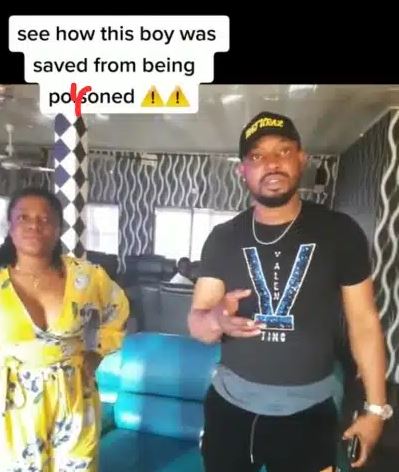 CCTV Exposes Lady Trying To Poison Her Friend (Video)