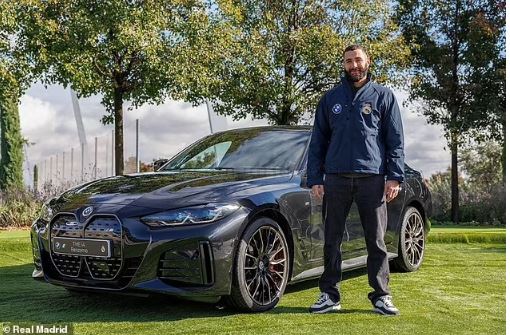 Real Madrid Football Stars Given Free BMW Cars Costing Up To £109,000 ...
