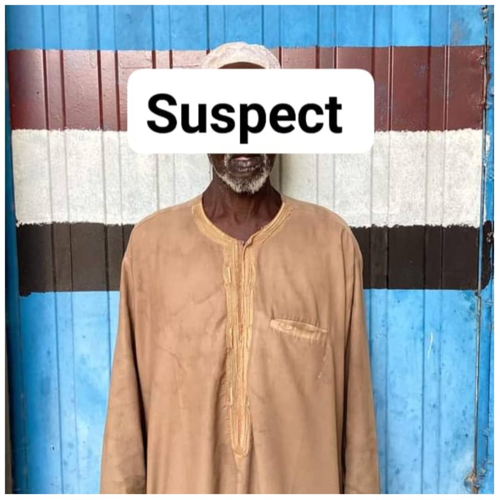 Photo Of 75-Year-Old Grandpa Who Was Nabbed Over Alleged R*pe Of His 6 ...