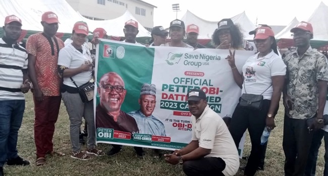 Pictures From The Labour Party Presidential Rally In Ibadan