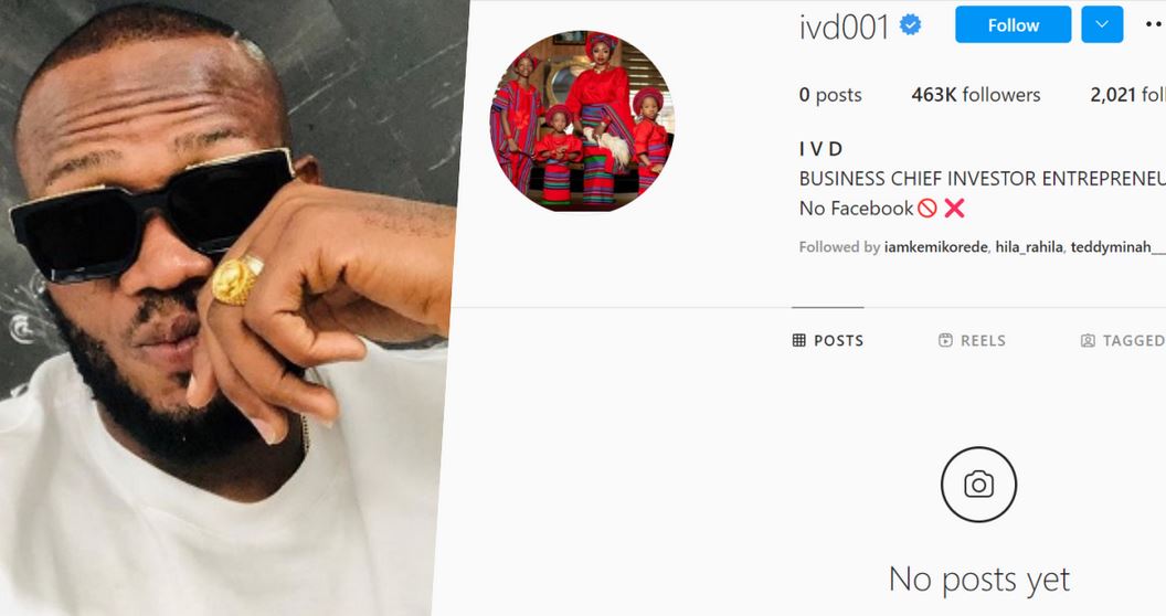 Businessman IVD Changes His Instagram Profile Photo To That Of His Wife ...