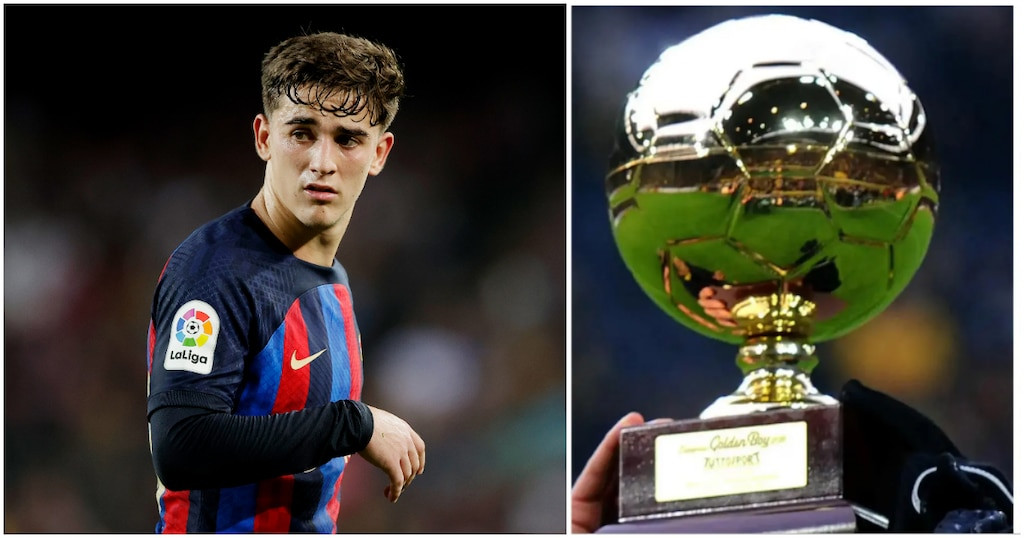 Barcelona Star, Gavi Beats Jude Bellingham to Win Golden Boy Award