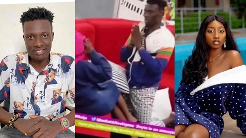 BBNaija: Moment Chizzy Went On His Knees To Profess His Love For Doyin ...
