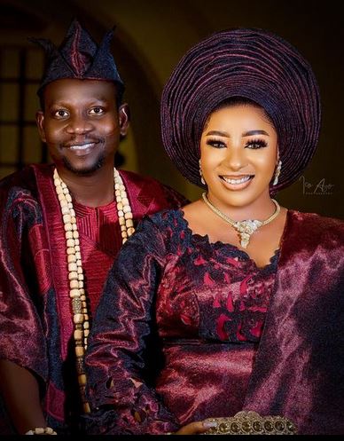 Mide Martins And Husband Afeez, Celebrate 18th Wedding Anniversary