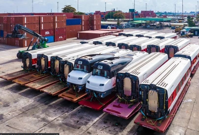 Lagos State Takes Delivery Of Trains For Red Line Rail System